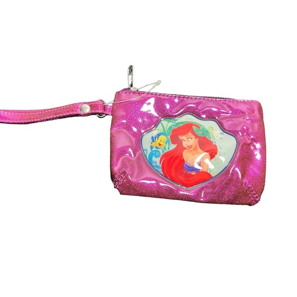 Disney | Accessories | Disney The Little Mermaid Ariel Glitter Zipper ...